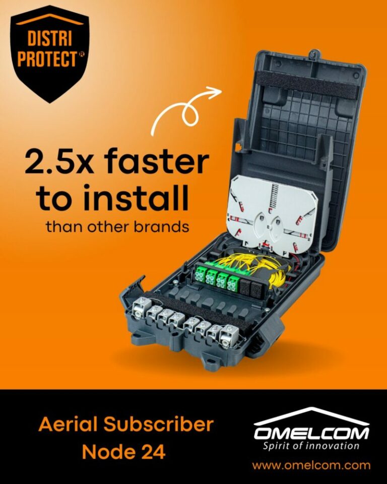 The Omelcom Ludoptic wins the Best Fibre Innovation Award - Omelcom