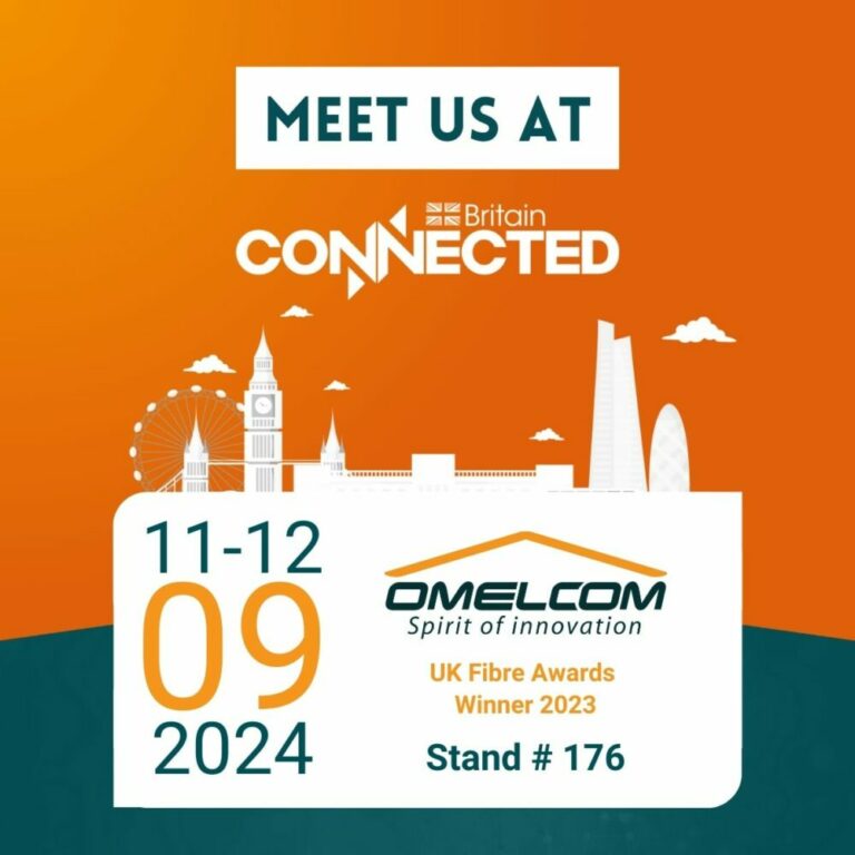 Visit us at Connected Britain 2024 - Omelcom